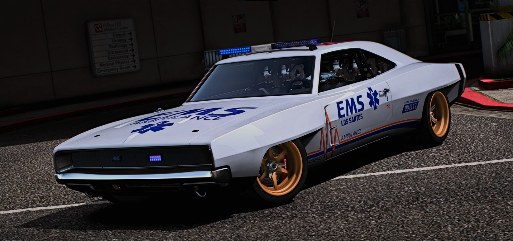 (Custom Orden) [Non ELS] Dodge Charger Hellacious 1968 Medic [Only Sel ...