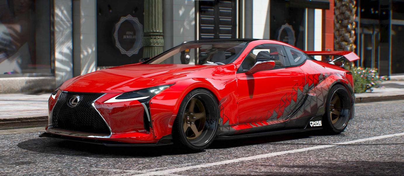 Lexus LC500 Liberty Walk | Pitagora – Gorilla Cars & MLO