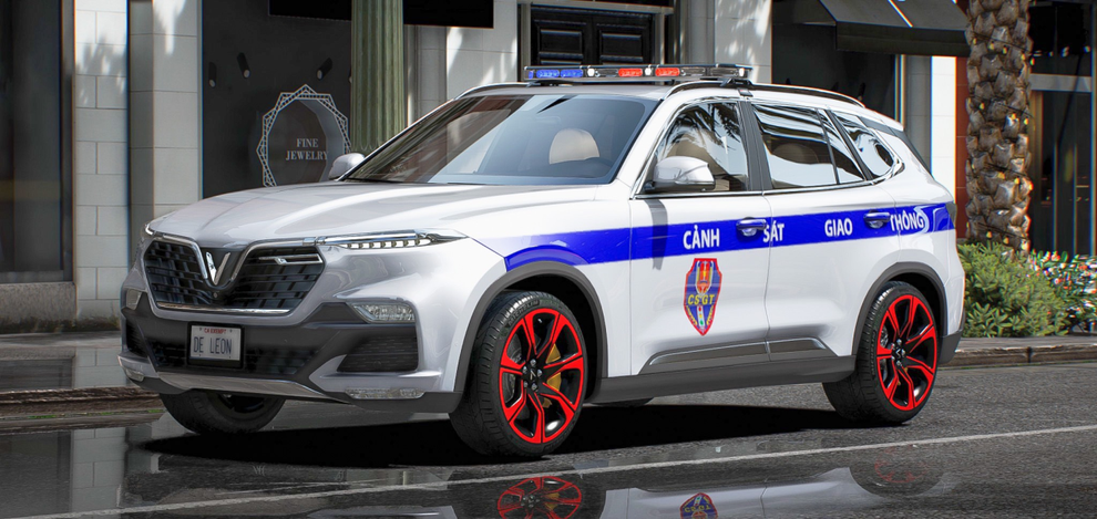 [Non ELS] Vinfast Lux SA Police | DKMinh – Gorilla Cars & MLO