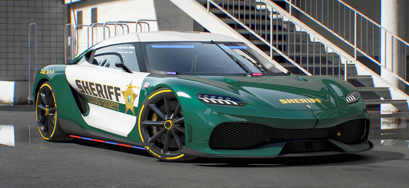 [ELS] Koenigsegg Gemera Sheriff | Grime – Gorilla Cars & MLO