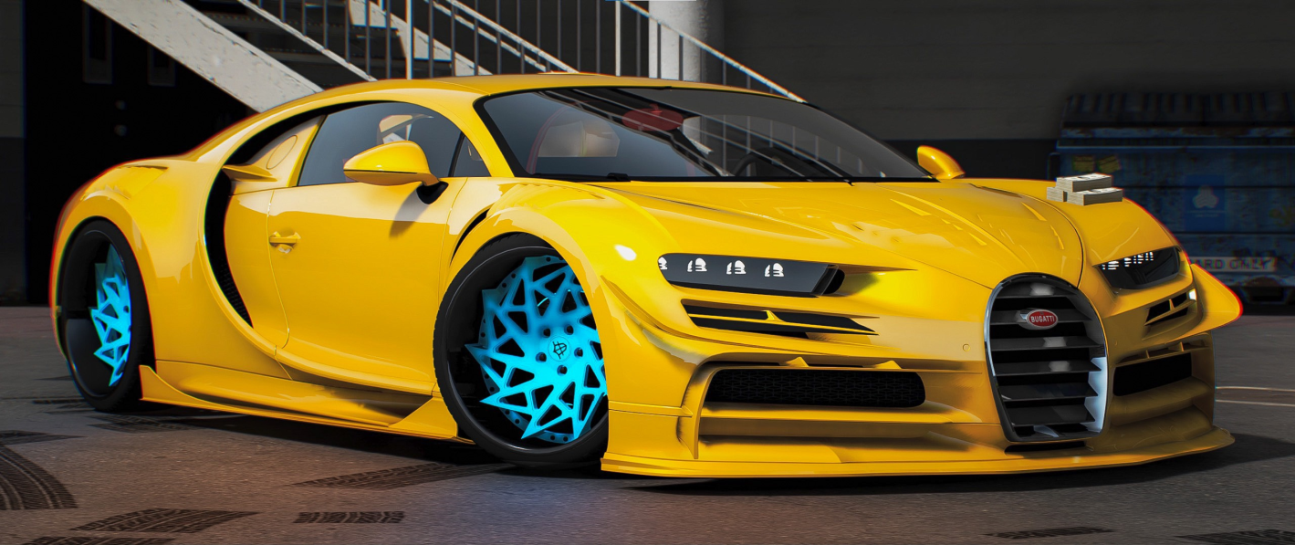 Bugatti Chiron Mega Widebody Show Edition | Tora – Gorilla Cars & MLO