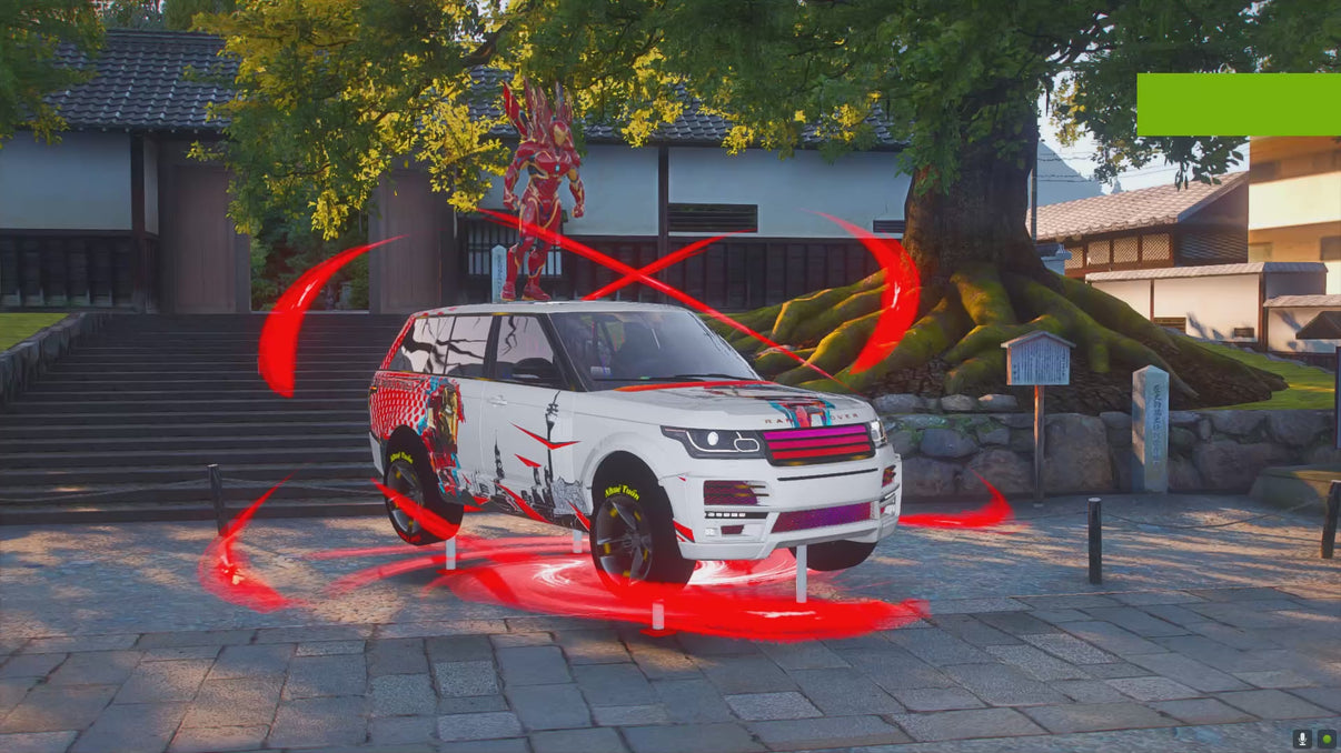 Iron Man Range Rover Sport Marvel Edition [Dinamic RGB Lights ...