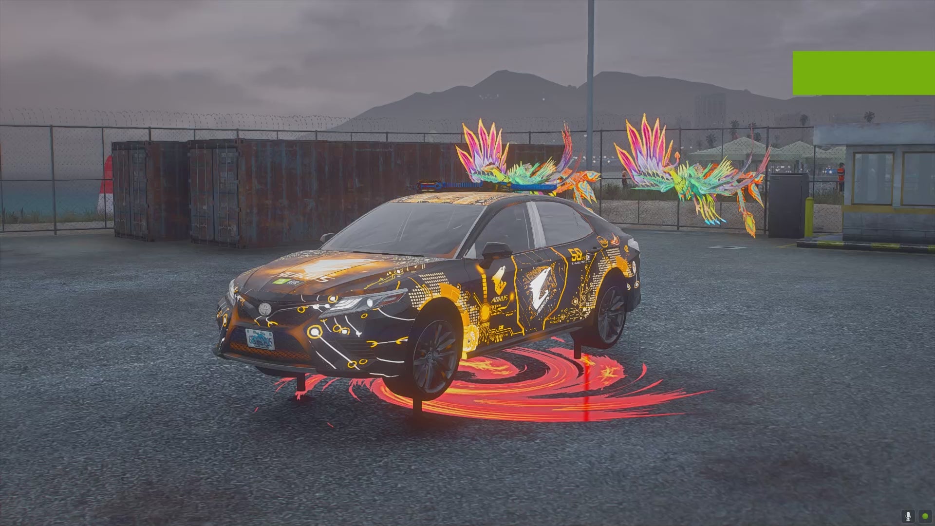 Toyota Camry VGA RTX 3080 [Dinamic RGB Lights] – Gorilla Cars & MLO