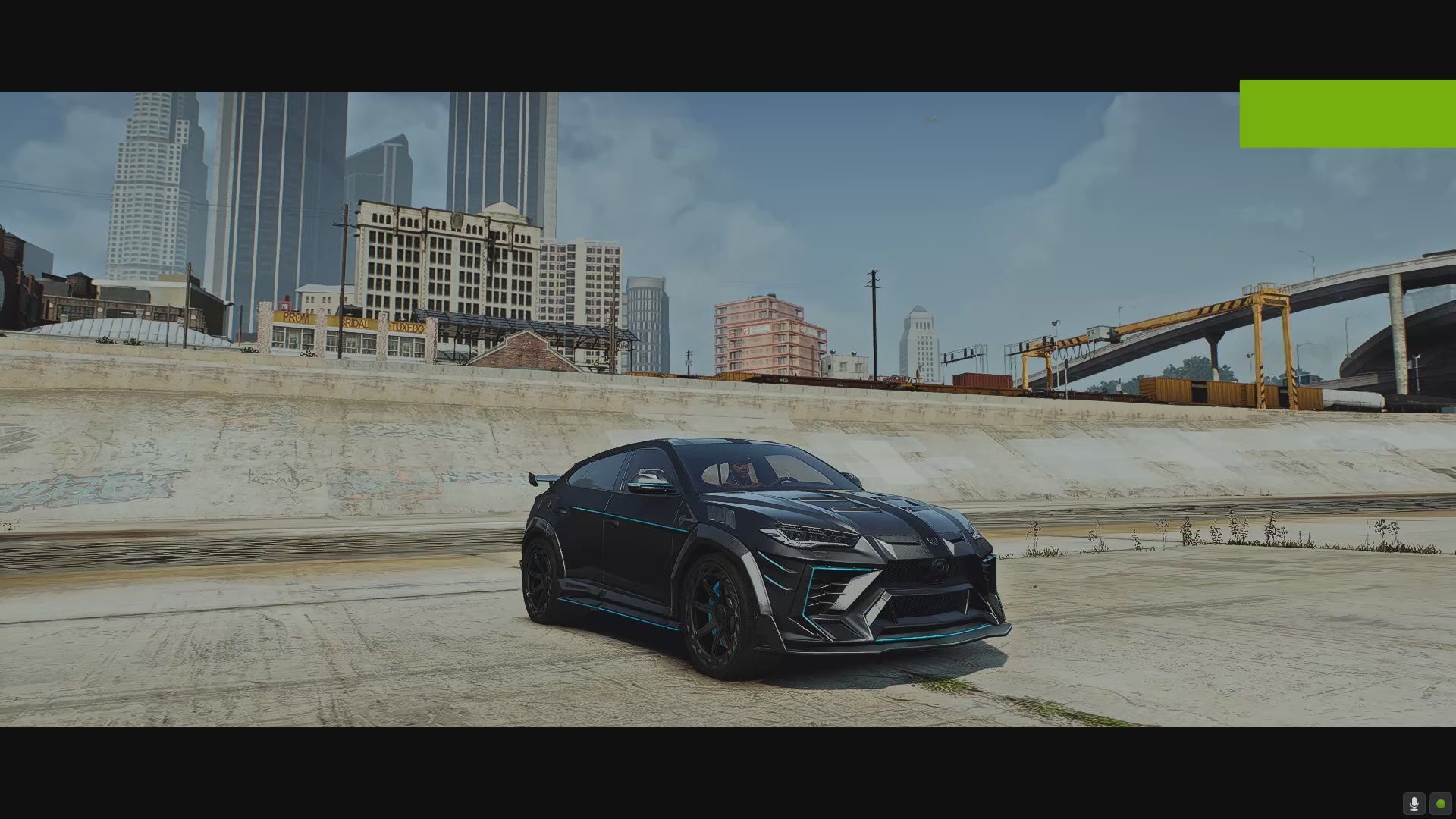 Flying Lamborghini Urus Mansory [Animated Lights] – Gorilla Cars & MLO