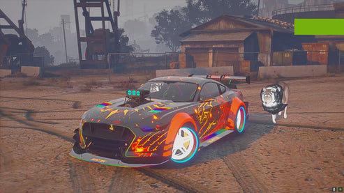 Ford Mustang Widebody Twinturbo Wolf [Dinamic RGB Lights] – Gorilla ...