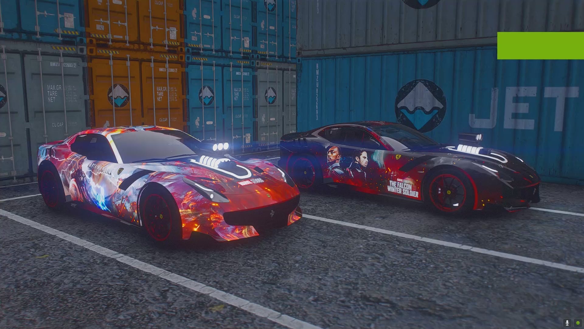 Ferrari F12 TDF Falcon [Dinamic RGB Lights] – Gorilla Cars & MLO