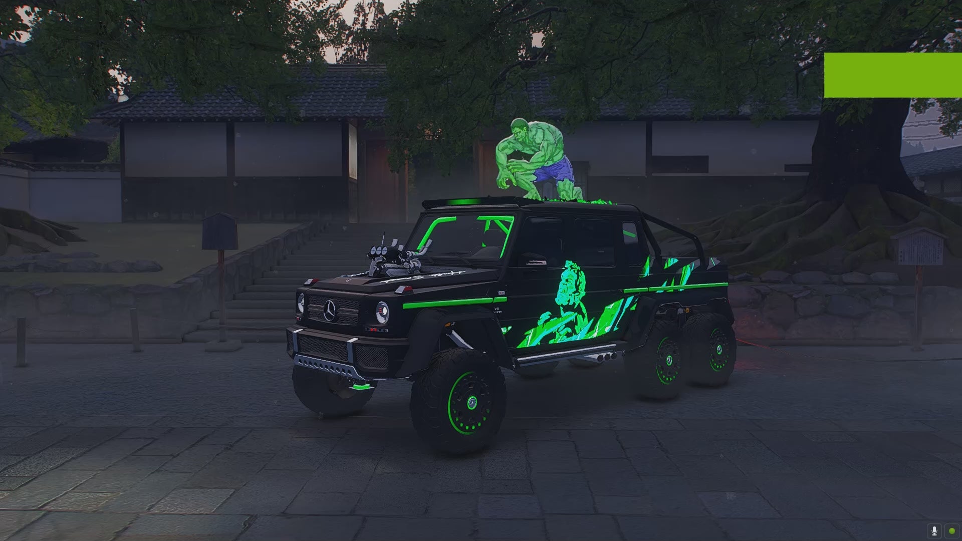 Hulk Mercedes G63 AMG 6x6 Marvel Edition [Dinamic RGB Lights] – Gorilla ...