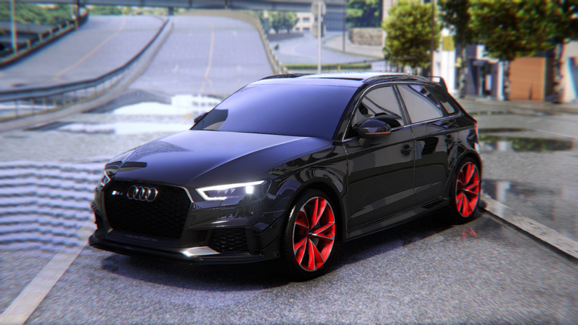 Audi RS3 Hatchback Revo (Animation Roof) | Lemon – Gorilla Cars & MLO